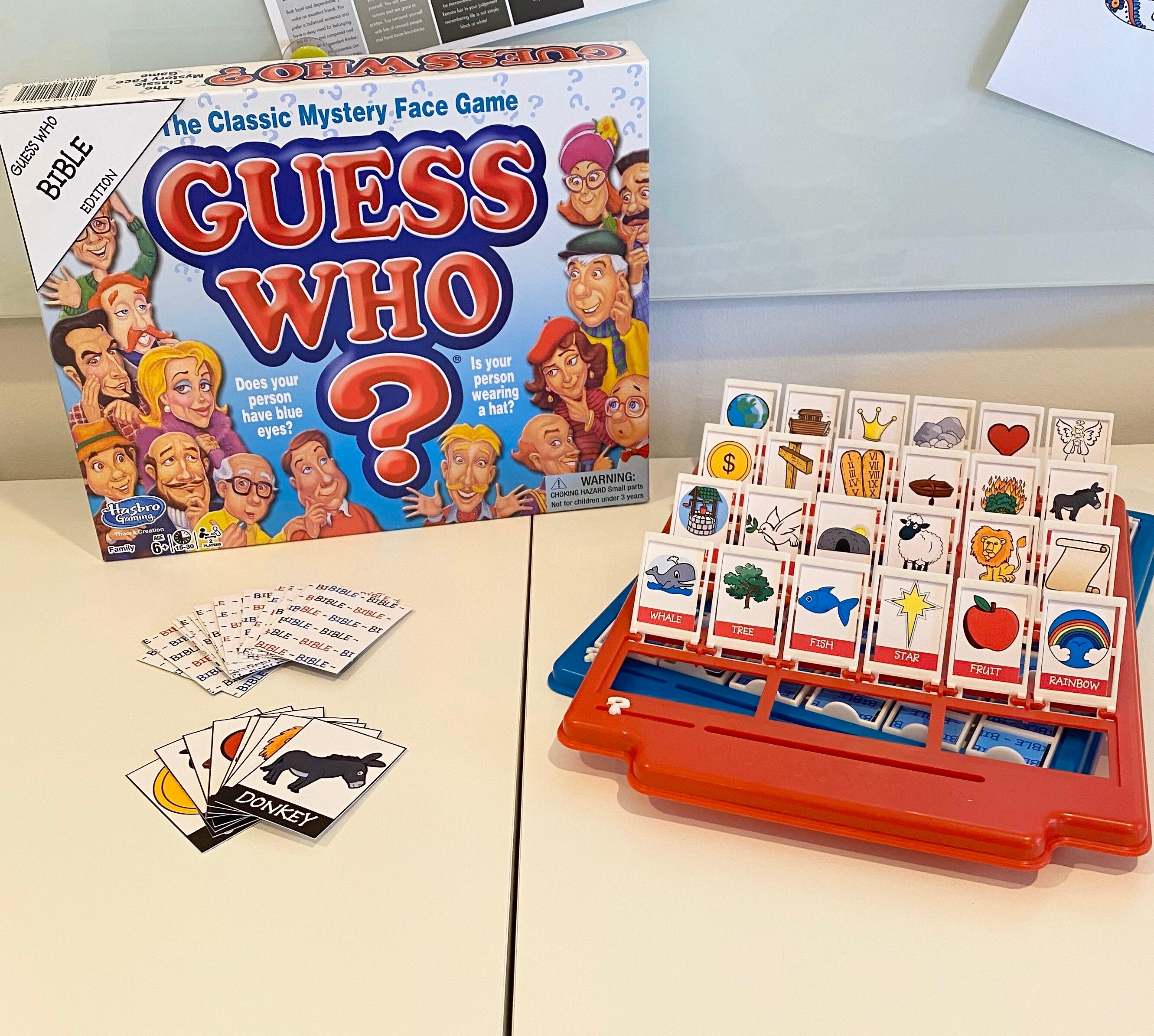 Guess Who Bible Edition - Etsy