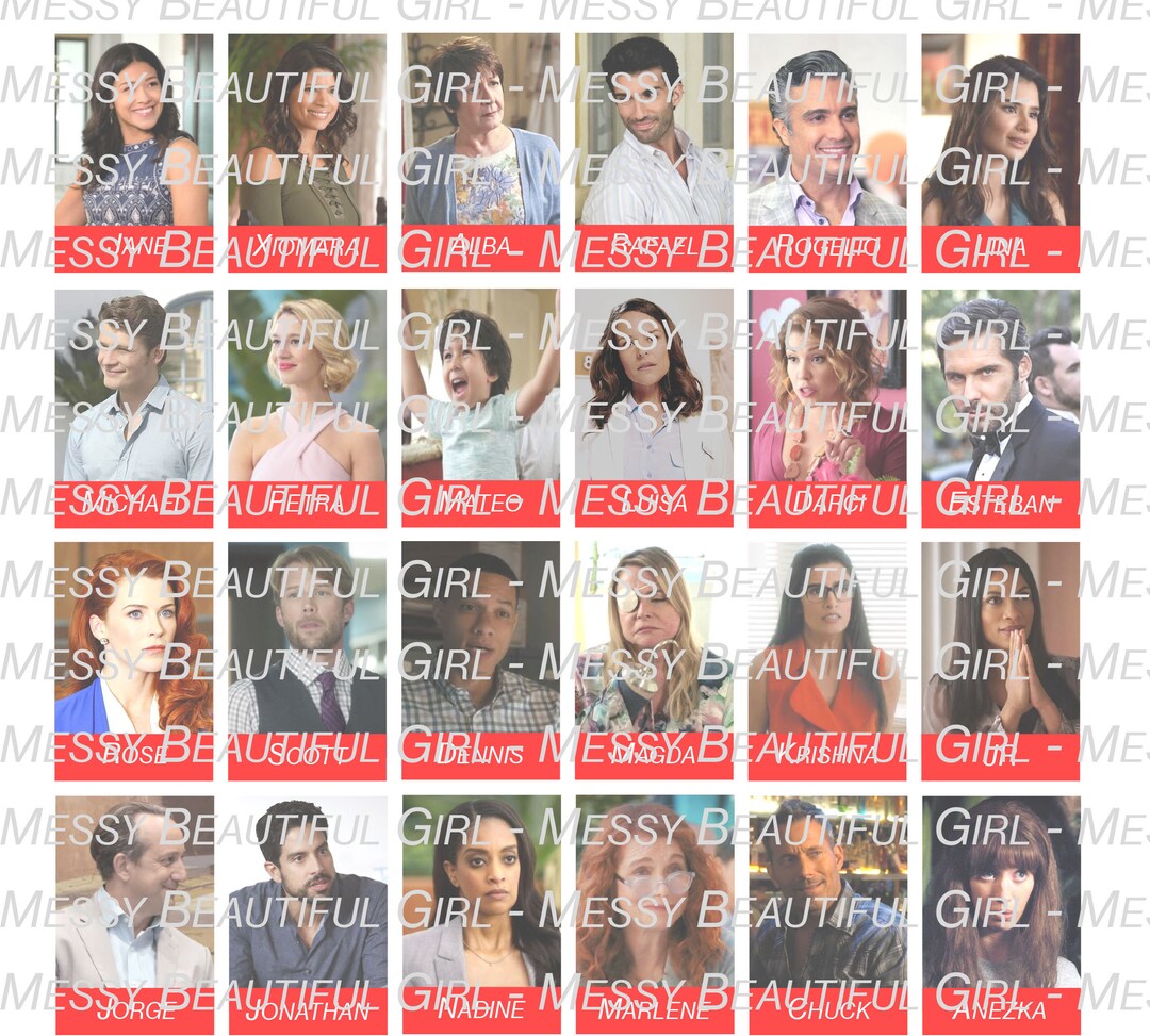 Guess Who? Jane the Virgin Edition Digital Download - Etsy