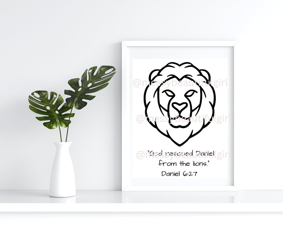 Lion Activity Sheet - Instant Download - Etsy