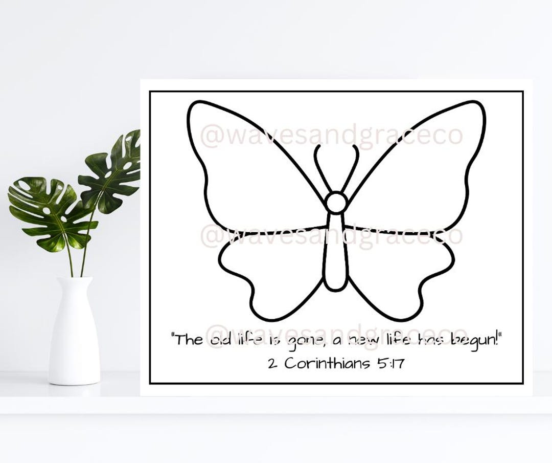 New Life Activity Sheet - Instant Download - Etsy