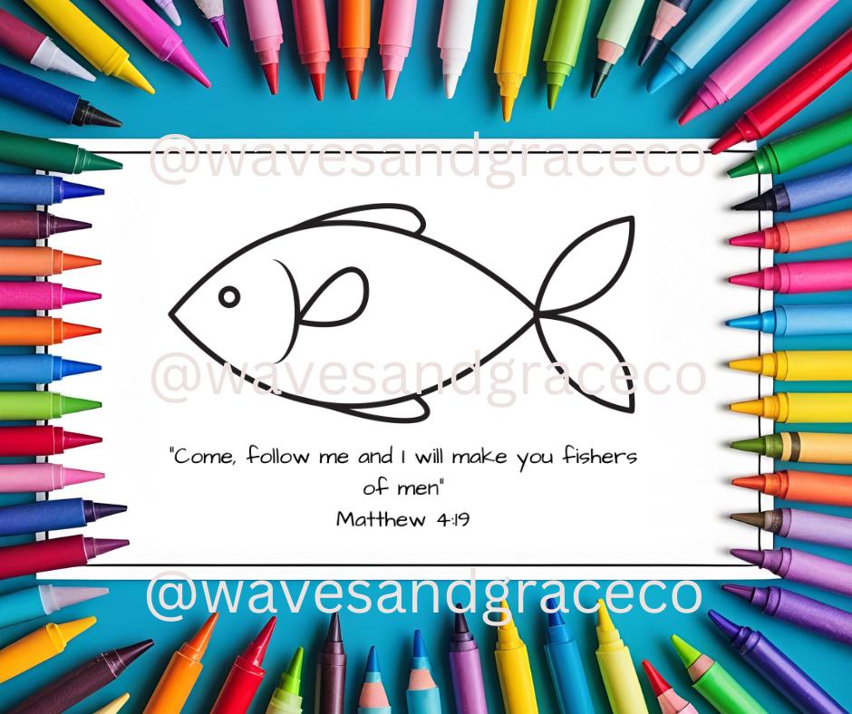 Fishers of Men Activity Sheet - Instant Download - Etsy