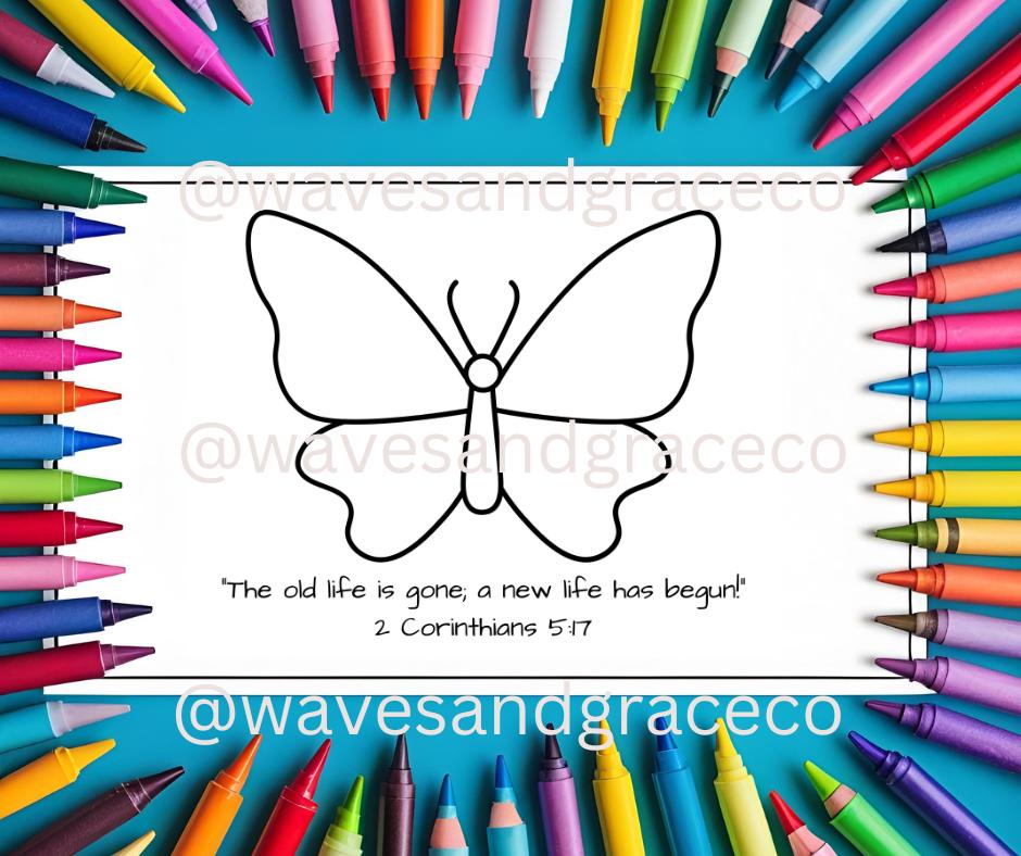 New Life Activity Sheet - Instant Download - Etsy