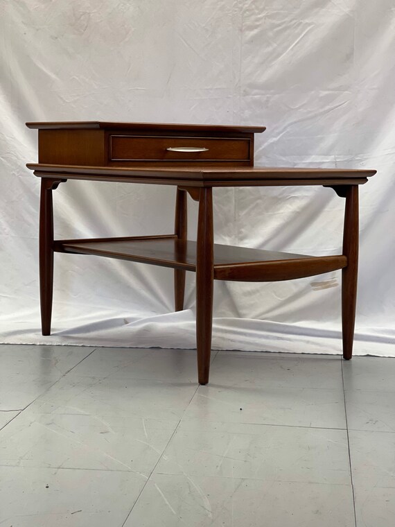 Free Shipping Within US Vintage Mid Century Modern Table - Etsy