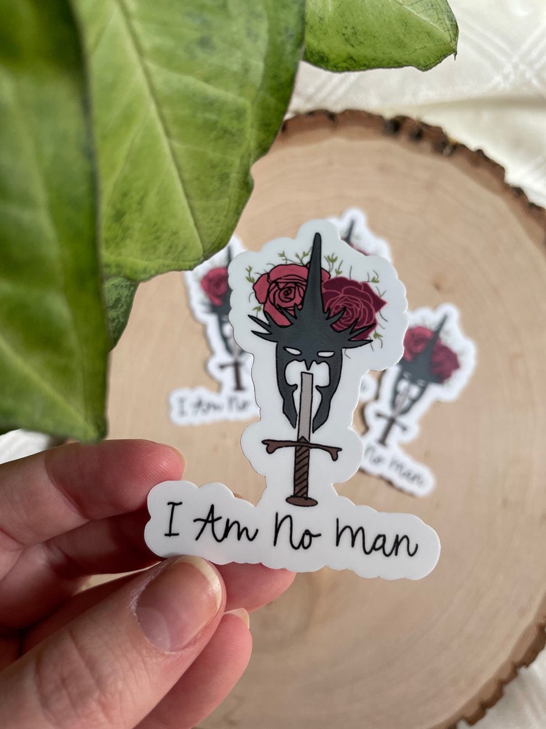 I Am No Man Sticker - Etsy