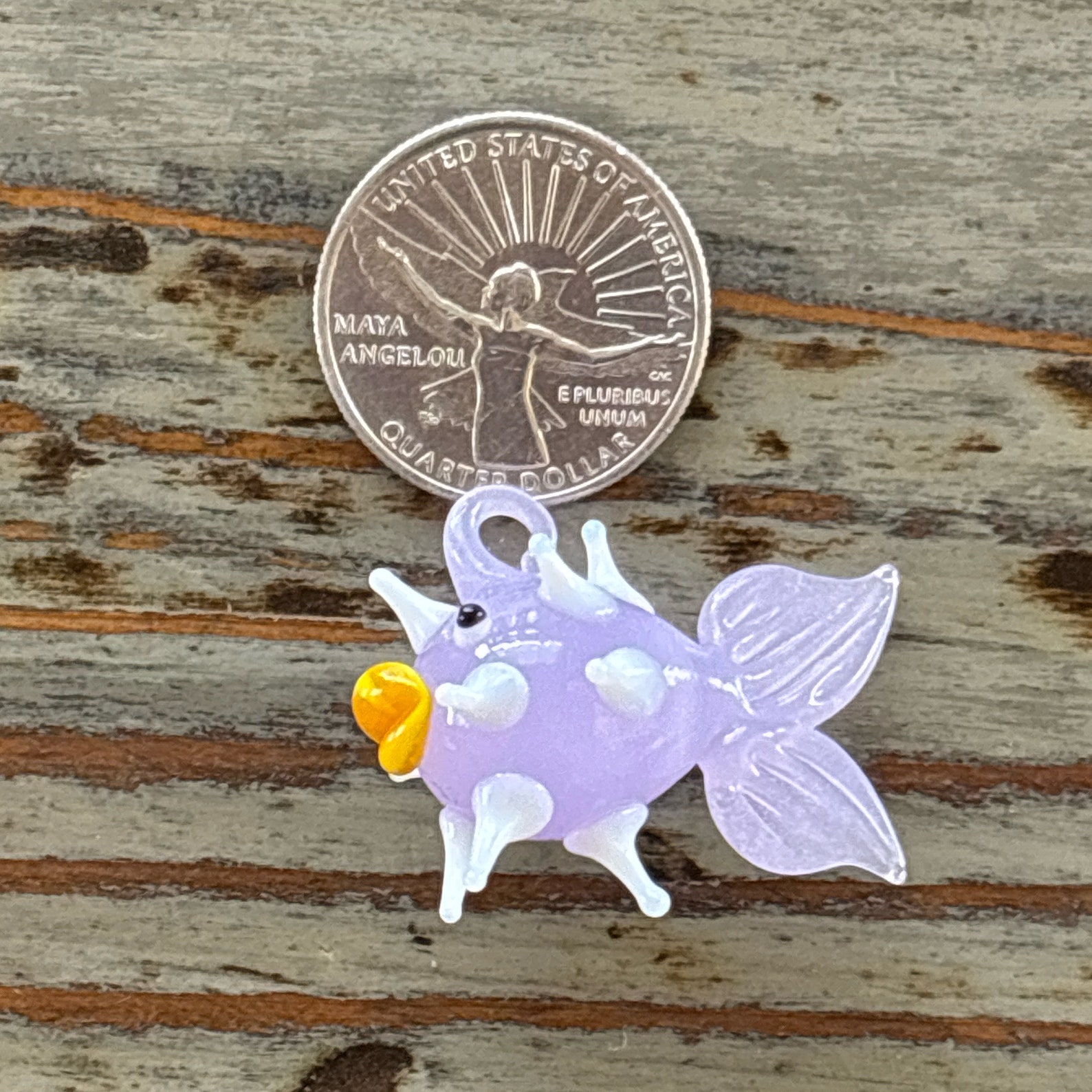 Lampwork Glass Puffer Fish, Float Glass for Aquarium or Pendants - Etsy