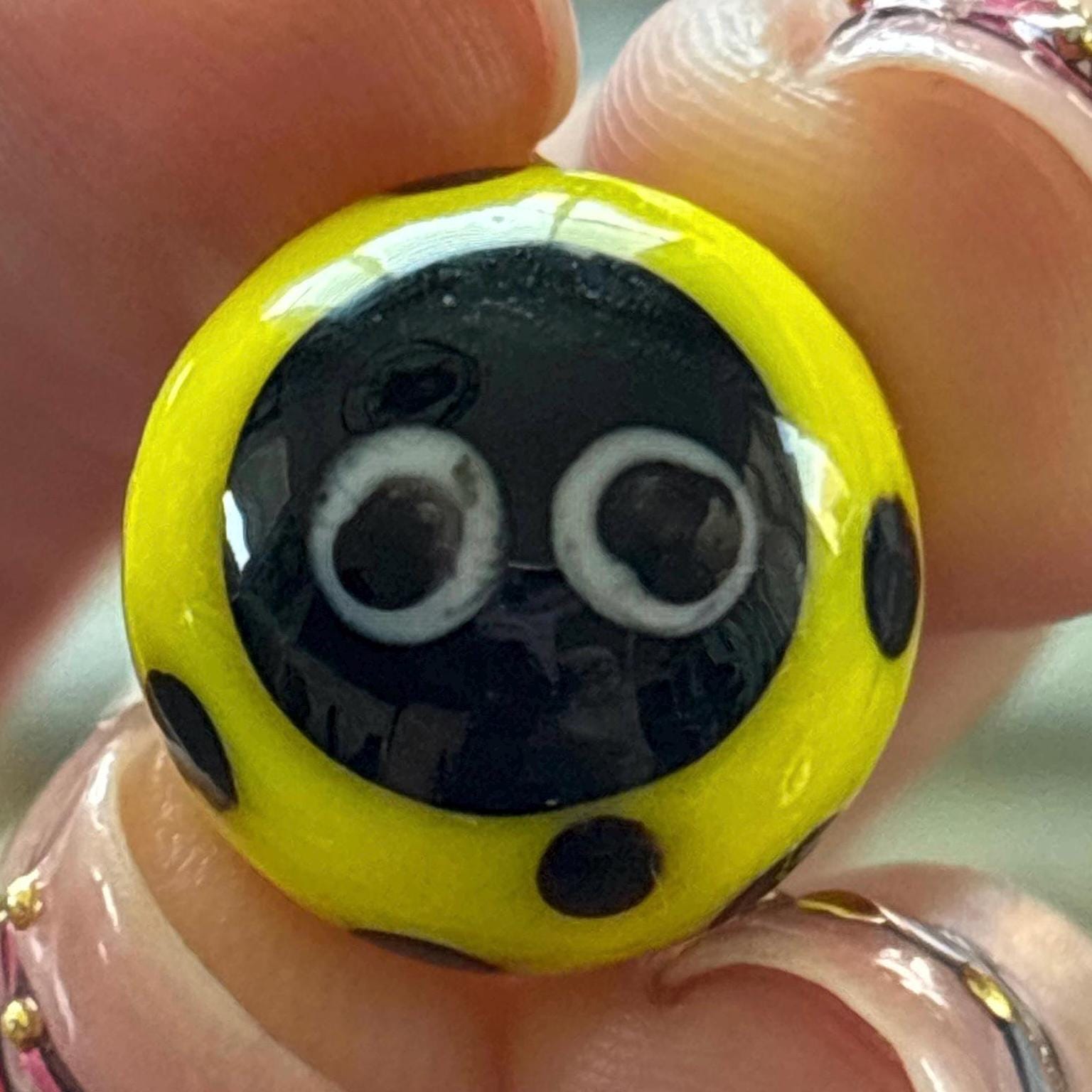 Ladybug Marbles, Lampwork Glass Marble, 17mm - Etsy