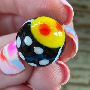 Ladybug Marbles, Murano Lampwork Glass Marble, 17mm - Etsy