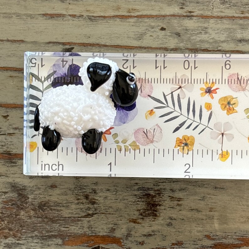 Lampwork Sheep, Adorable Glass Lamb Display - Etsy