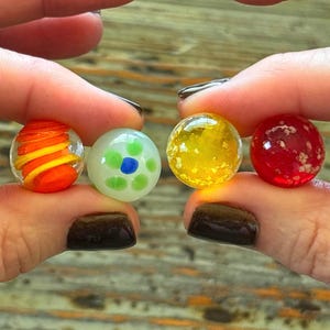 Lampwork Glass Marbles, 16~18mm - Etsy
