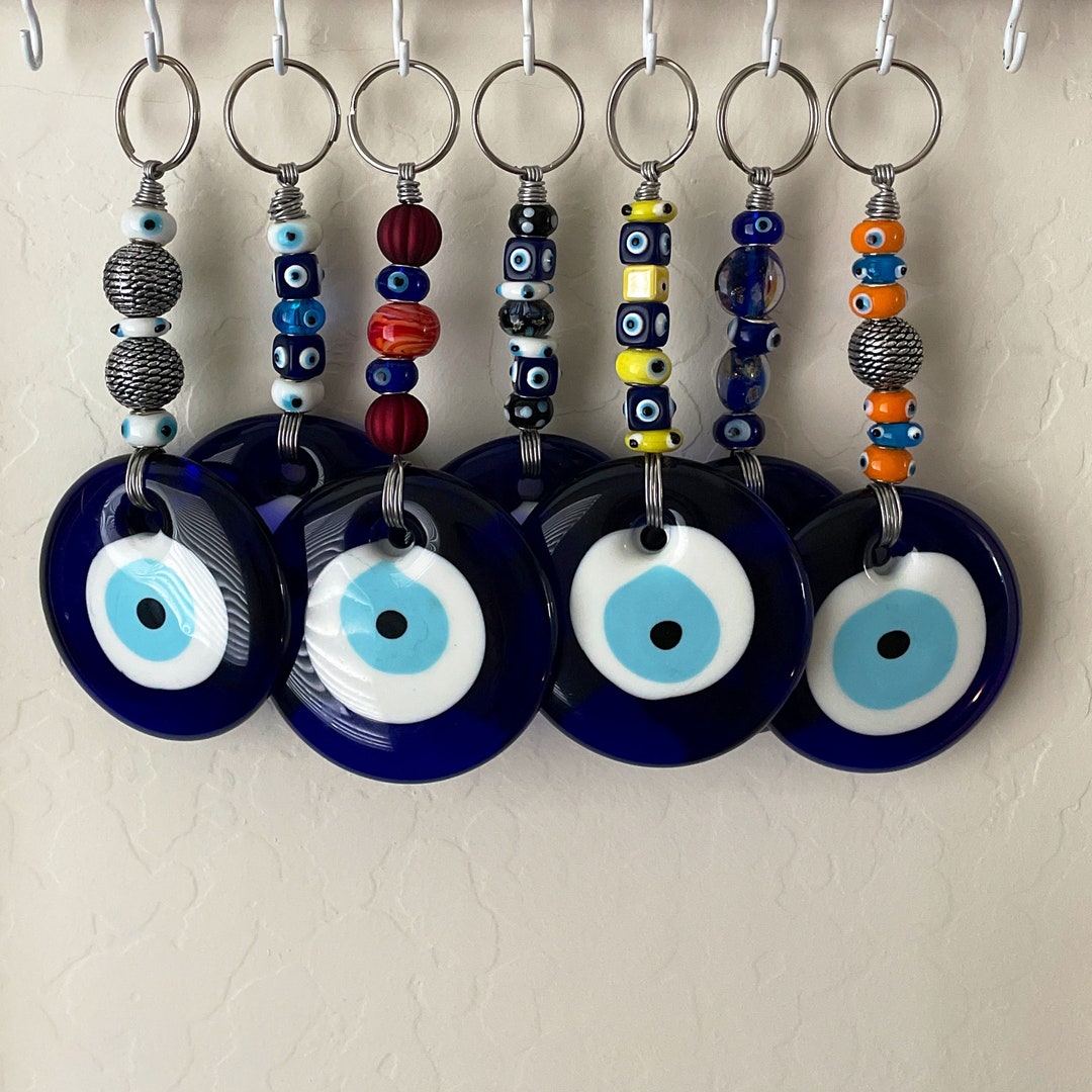 Glass Evil Eye Sun Catcher Murano Wall Hanging Huge Size 3 - Etsy