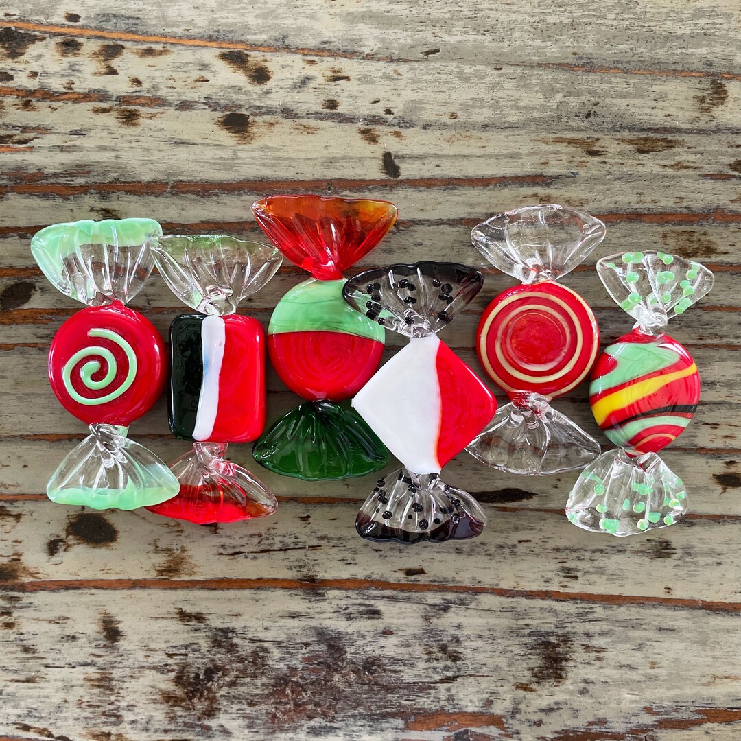 Lampwork Glass Candy, 48mm, Display, Decoration, Figurine - Etsy