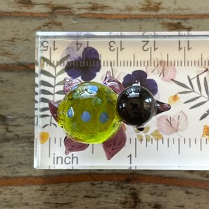Lampwork Glass Turtle, Colorful Turtles 1” Display, Decoration ...