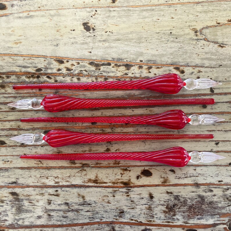 Murano Glass Pen Dip Pen Glass Fountain Pen Gift for - Etsy