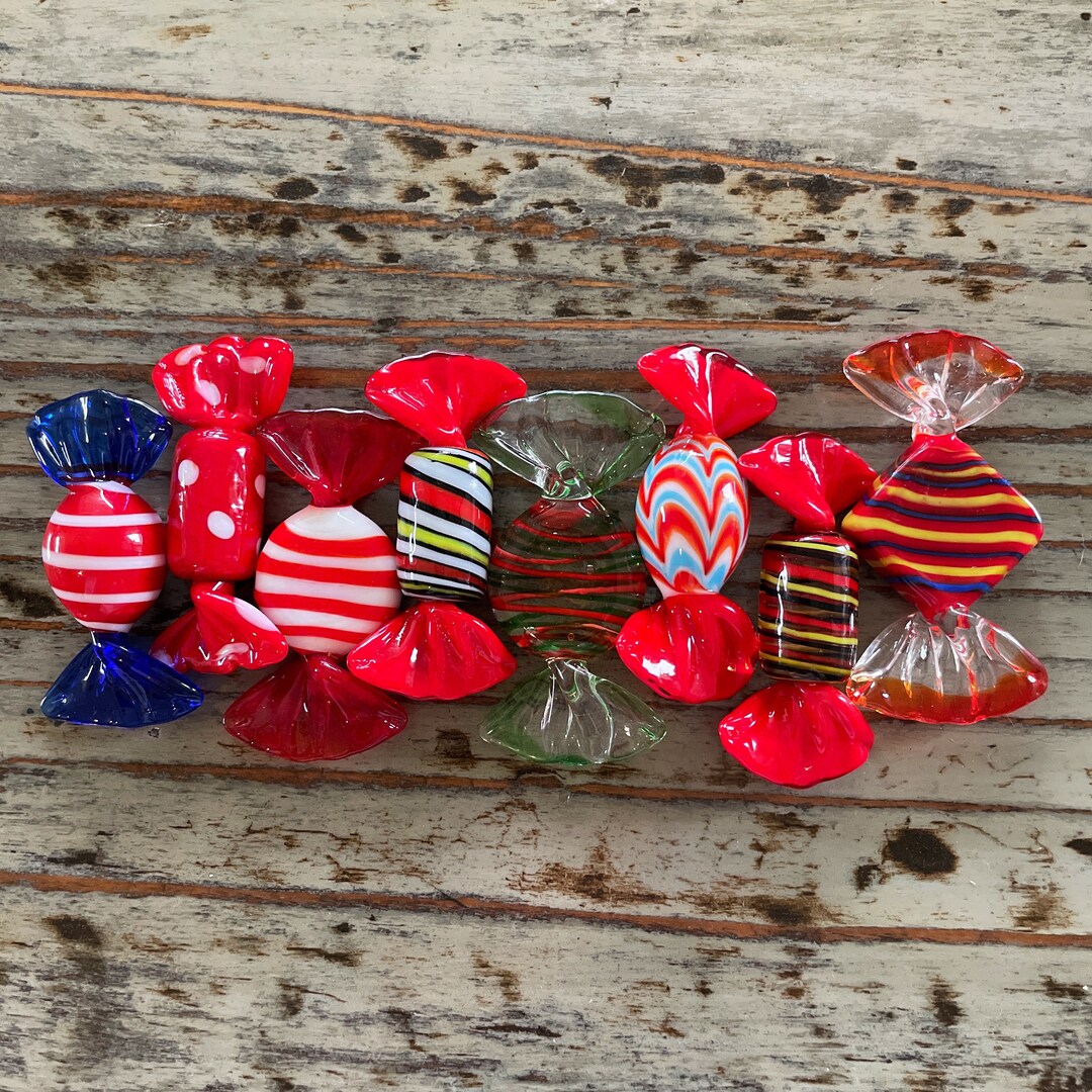 Lampwork Glass Candy, 48mm, Display, Decoration, Figurine - Etsy