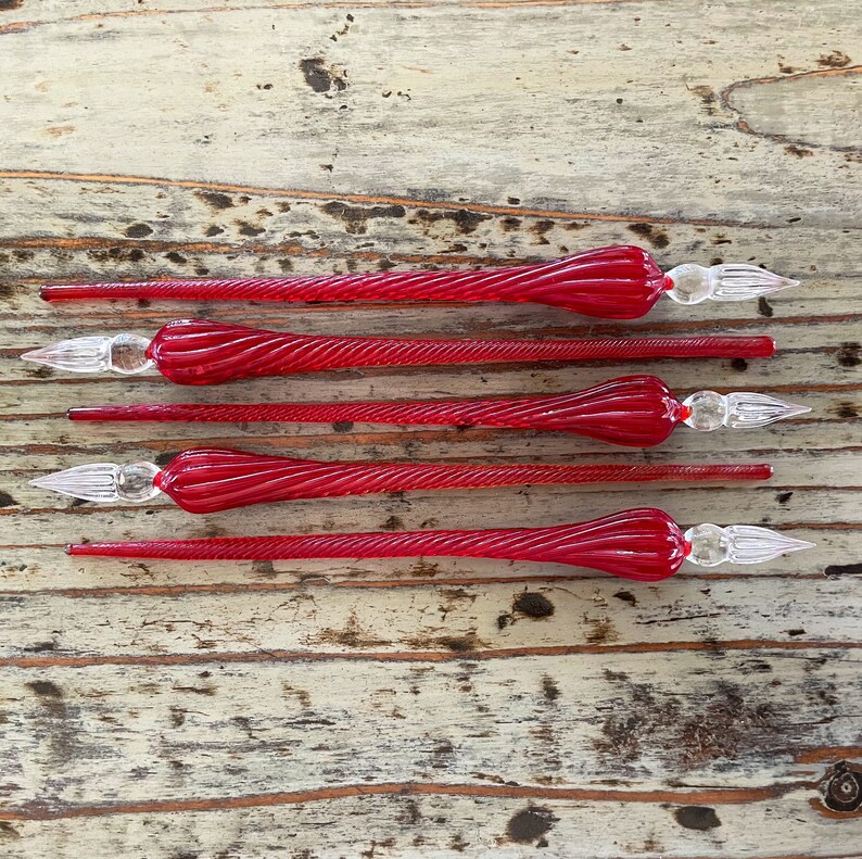 Murano Glass Pen Dip Pen Glass Fountain Pen Gift for - Etsy