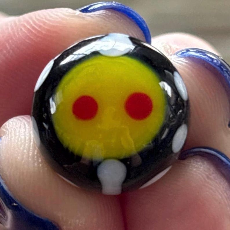 Ladybug Marbles, Lampwork Glass Marble, 17mm - Etsy