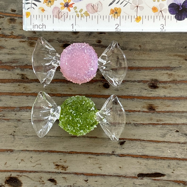 Lampwork Glass Candy, 48mm, Display, Decoration, Figurine - Etsy