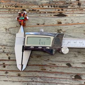 Lampwork Gingerbread Man Bead 28mm, Glass Gingerbread Men - Etsy