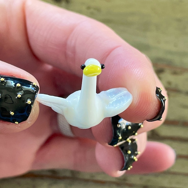 Beaded Swan - Etsy