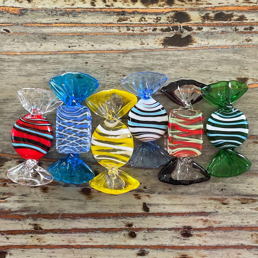 Lampwork Glass Candy, 48mm, Display, Decoration, Figurine - Etsy