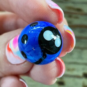 Ladybug Marbles, Murano Lampwork Glass Marble, 17mm - Etsy