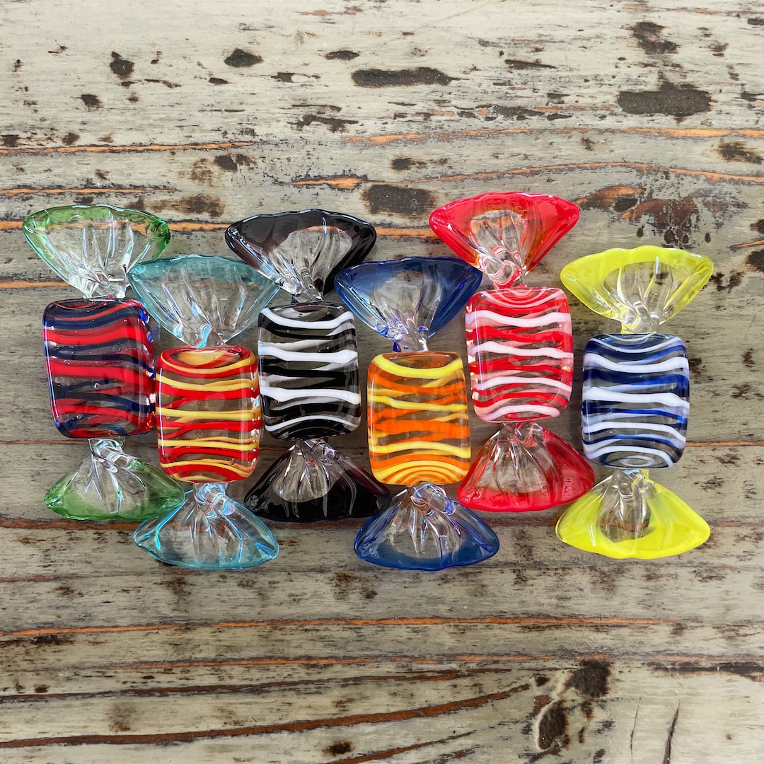 Lampwork Glass Candy, 48mm, Display, Decoration, Figurine - Etsy