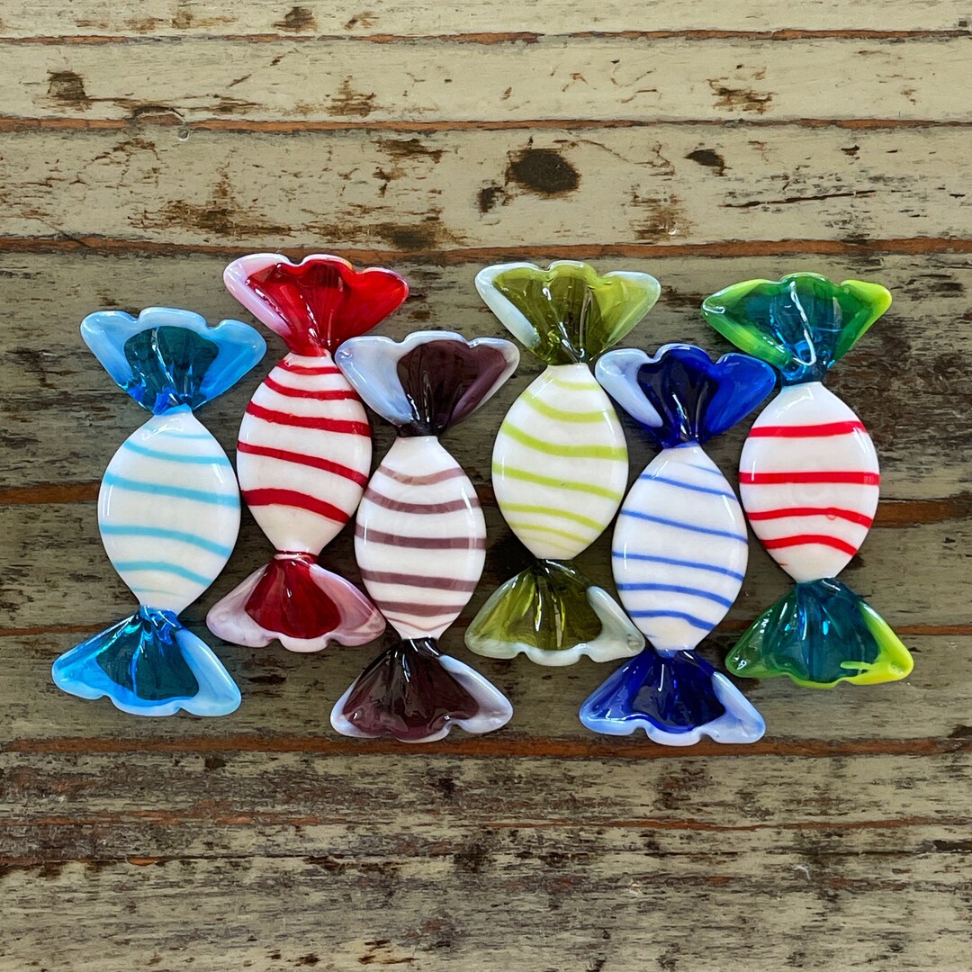 Lampwork Glass Candy, 48mm, Display, Decoration, Figurine - Etsy