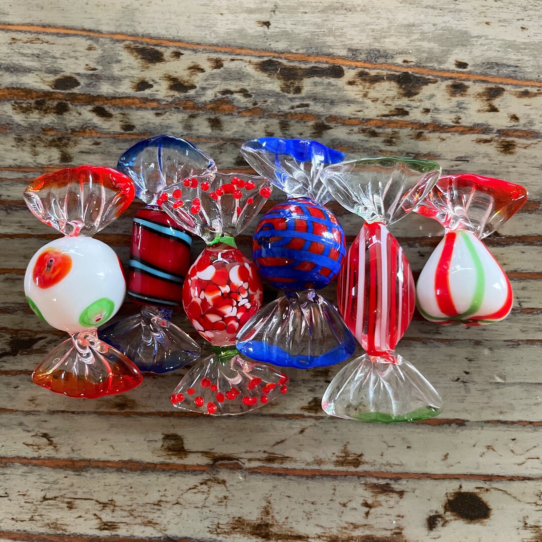 Lampwork Glass Candy, 48mm, Display, Decoration, Figurine - Etsy