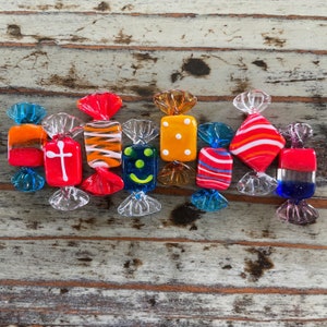 Lampwork Glass Candy, 30mm, Display, Decoration, Figurine - Etsy
