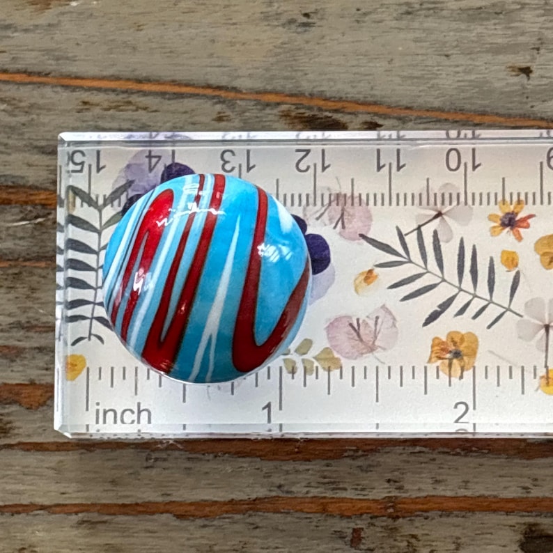 Lampwork Glass Marbles, 1” Shooters - Etsy