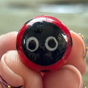 Ladybug Marbles, Lampwork Glass Marble, 17mm - Etsy