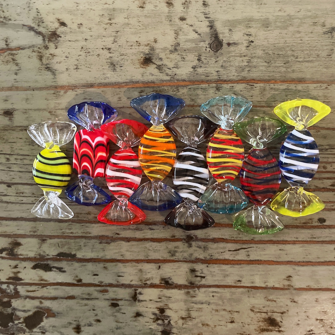 Lampwork Glass Candy, 48mm, Display, Decoration, Figurine - Etsy