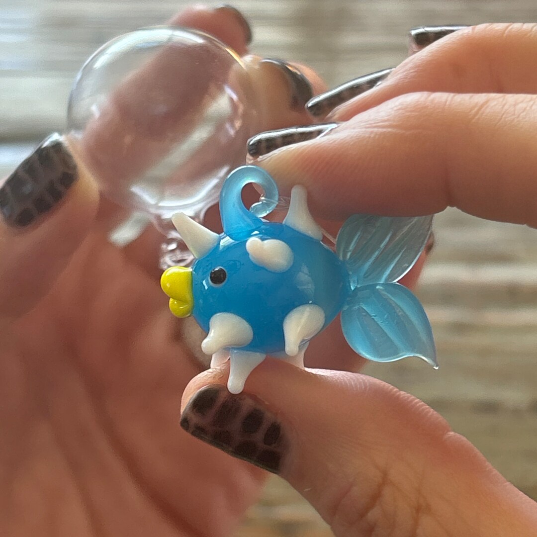 Lampwork Glass Puffer Fish, Float Glass for Aquarium or Pendants - Etsy