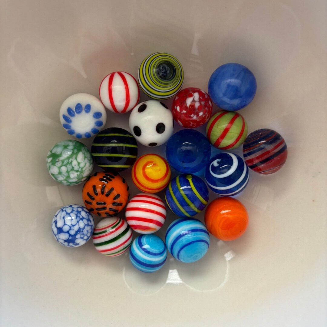 Lampwork Glass Marbles, 16~18mm - Etsy