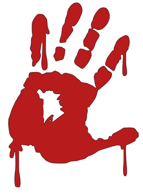 Bloody Hand Png & Svg Files for Cricut/other Cutters - Etsy