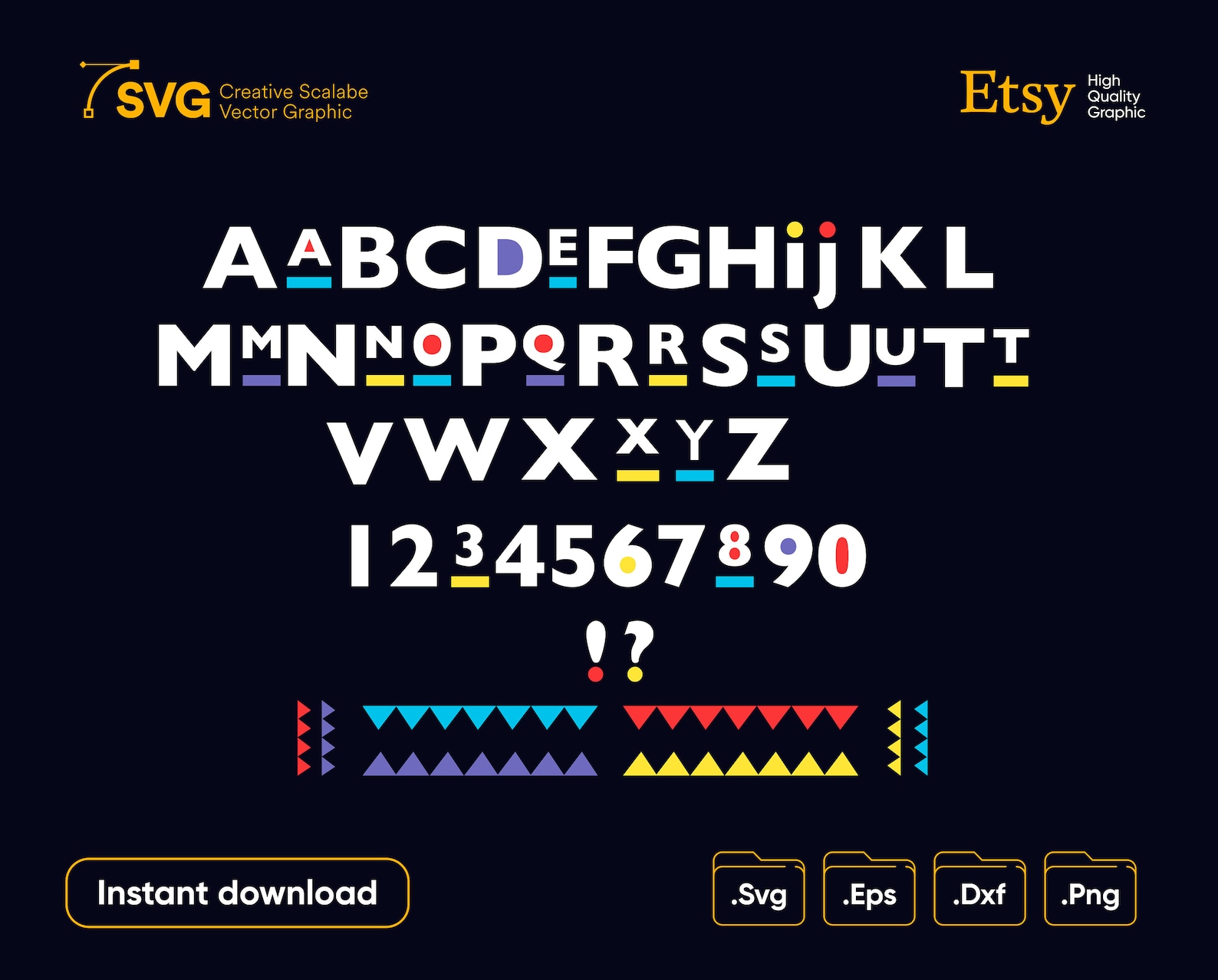 Martin Font SVG, Instant Download, African Font SVG, Individual Letters ...