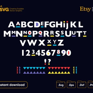 Martin Font SVG, Instant Download, African Font SVG, Individual Letters ...