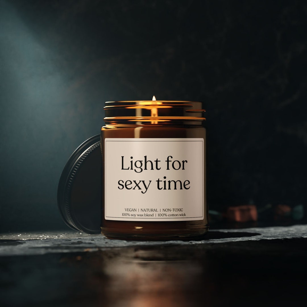 Light for Sexy Time Candle - Romantic Bedroom Decor, Intimate Couples ...