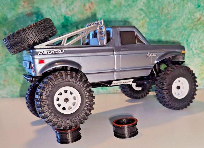 Redcat Ascent-18 1:18 Custom Cage and Tire Carrier - Etsy