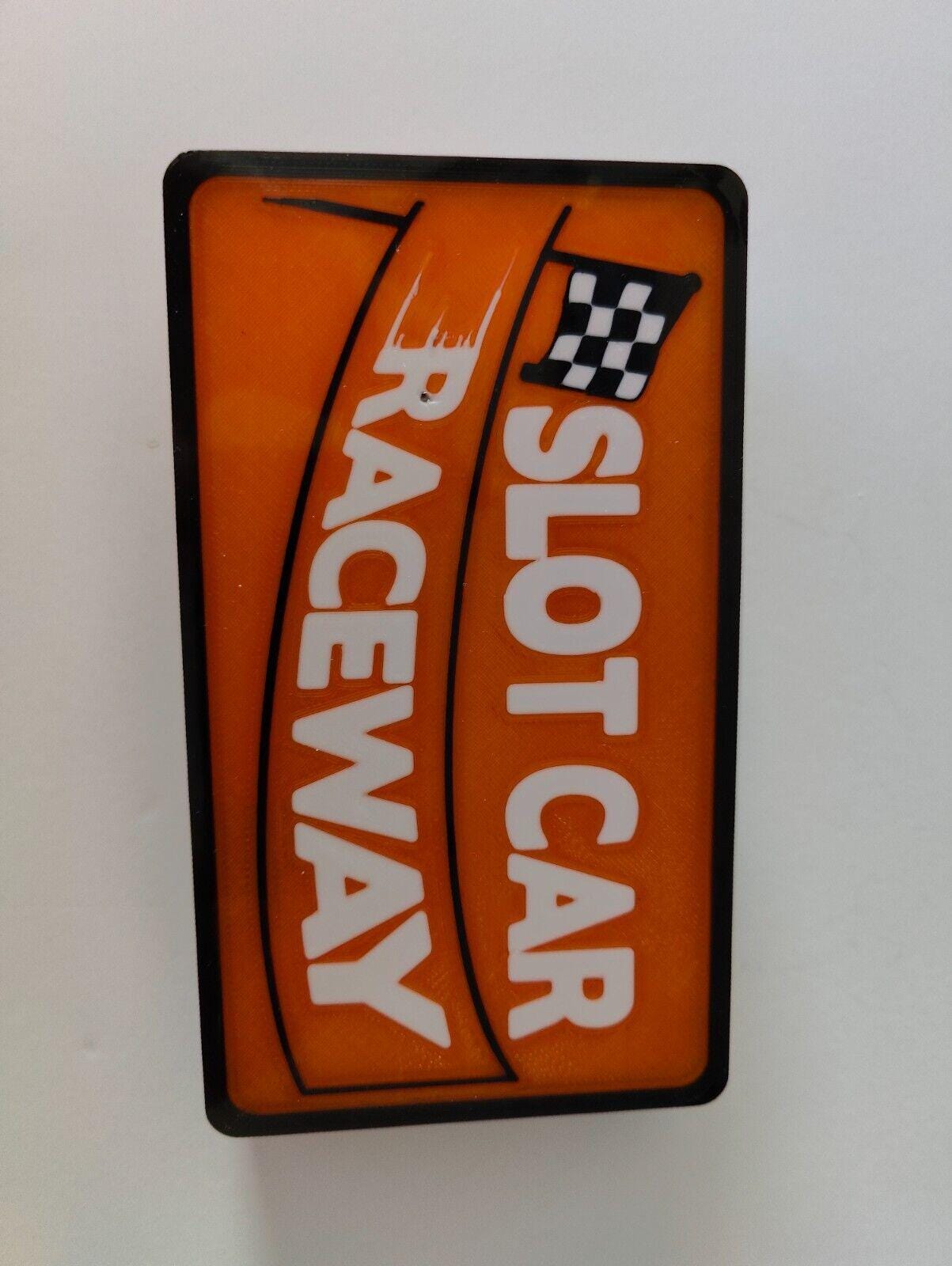 Slot Car Digital Led Signboard Custom - Etsy