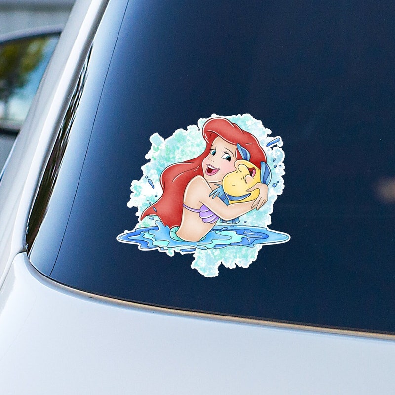 Little Mermaid Decal - Etsy