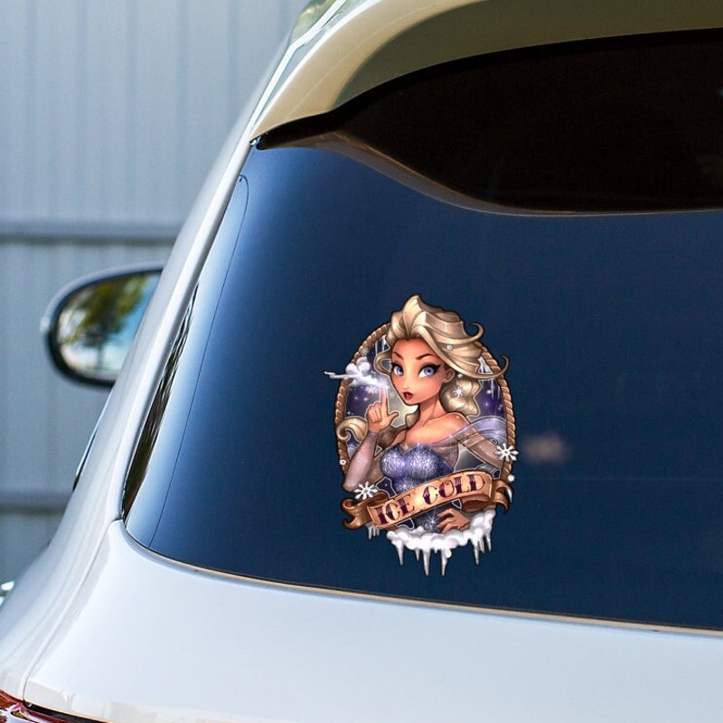 Elsa Stickers - Etsy