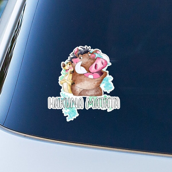 Hakuna Matata Decal - Etsy