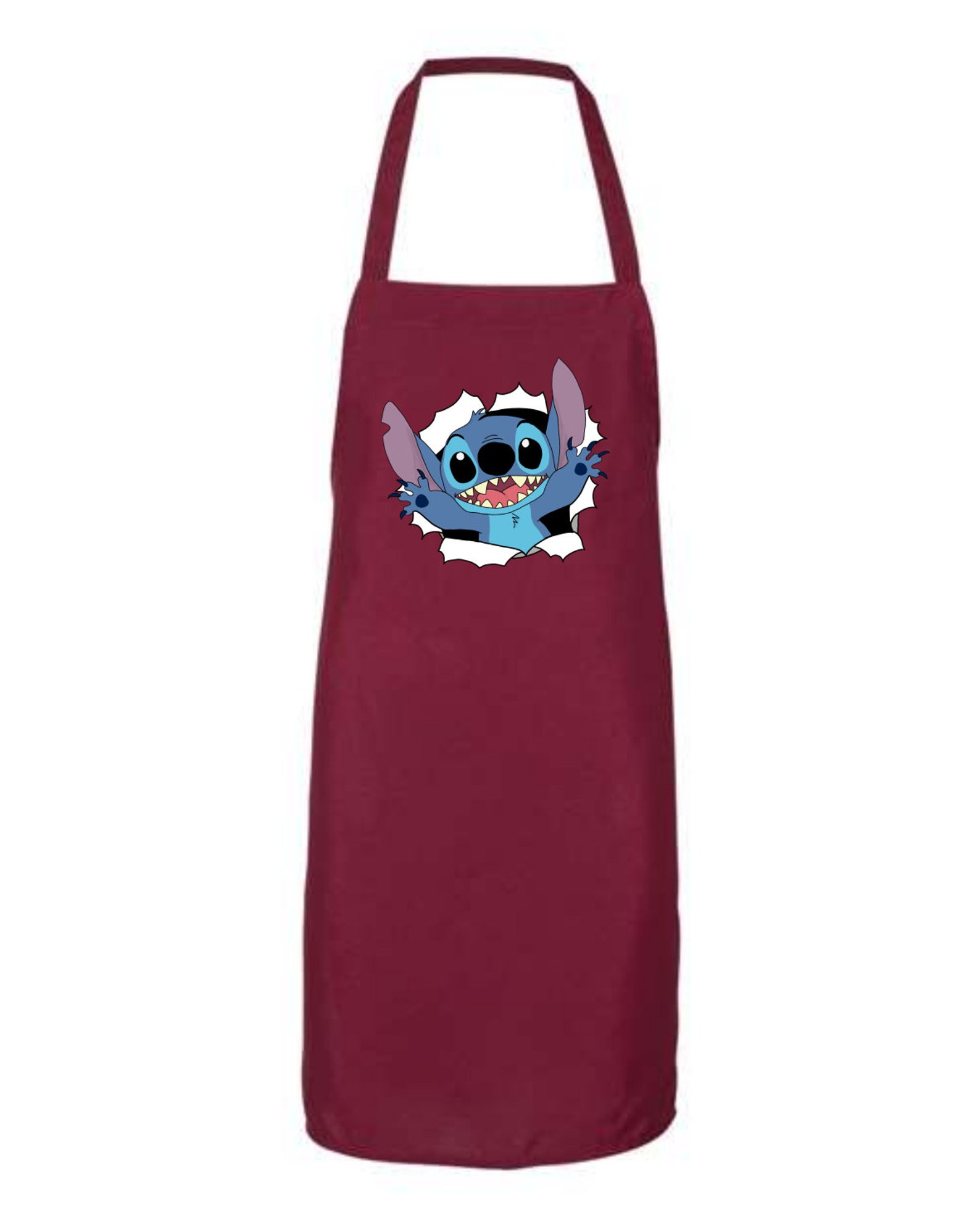 STICH Character Graphic Cute Apron Cooking Baking Chef Baker - Etsy