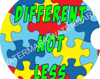 Autism Car Coaster Png - Etsy