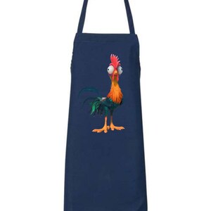 CRAZY CHICKEN Graphic Cute Apron Cooking Baking Chef Baker - Optional ...