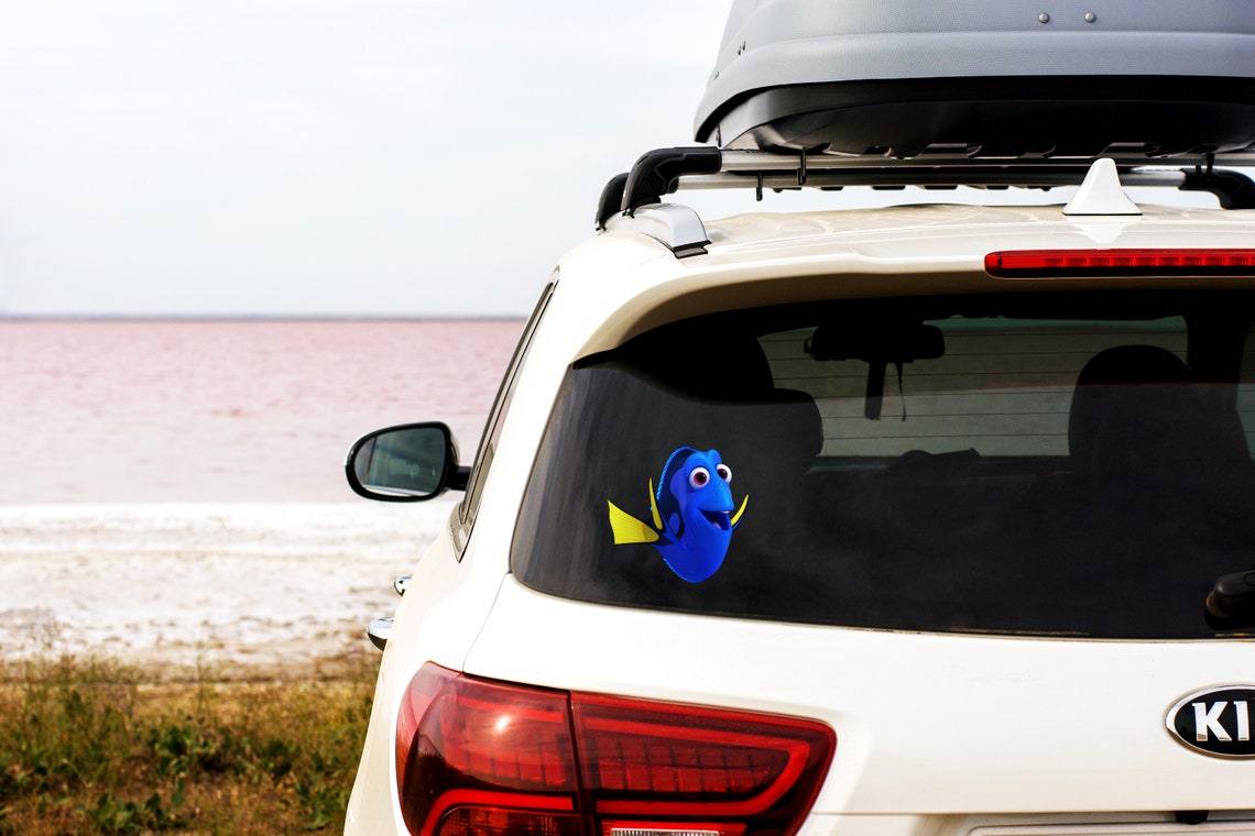 DORY Finding Nemo - Full Color Vinyl Decal Sticker - Vehicle, Car ...