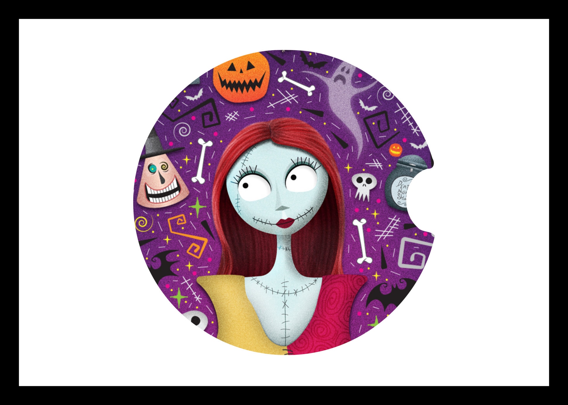 Nightmare Before Christmas Jack Skellington Zero Sally Lock | Etsy