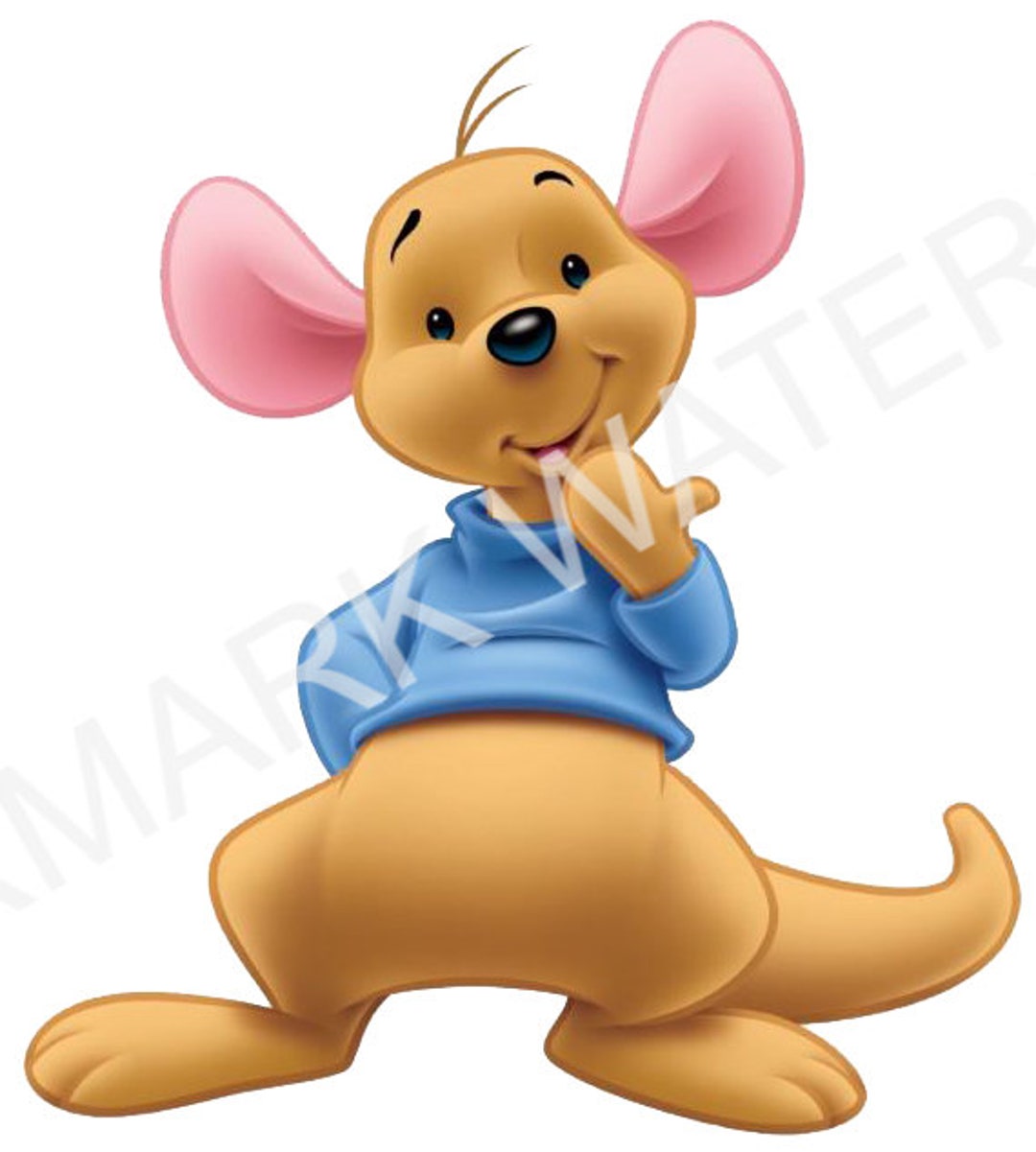 ROO Kangaroo Winnie the Pooh Characters Heat Transfer Vinyl or ...