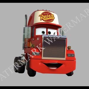 MACK Trucker Cars - Full Color Vinyl Decal Sticker - Vehicle, Car ...